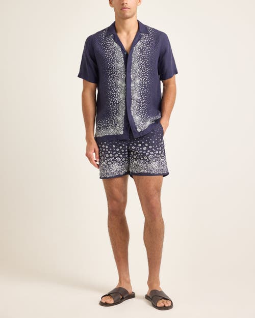 ORLEBAR BROWN Orlebar Brown Bulldog Exclusive-Print Mid-Length Swim Shorts